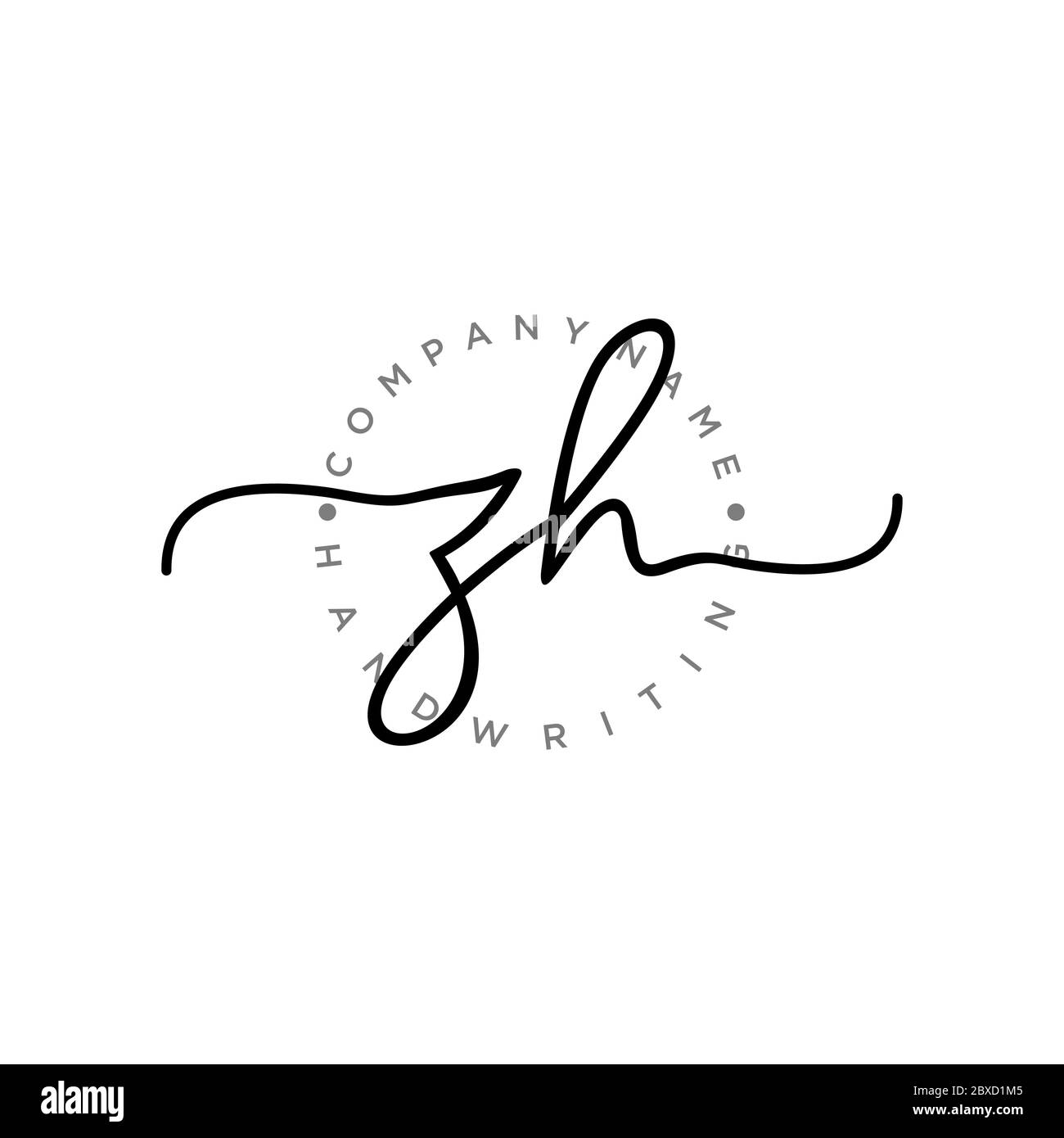 Zh initials hi-res stock photography and images - Alamy