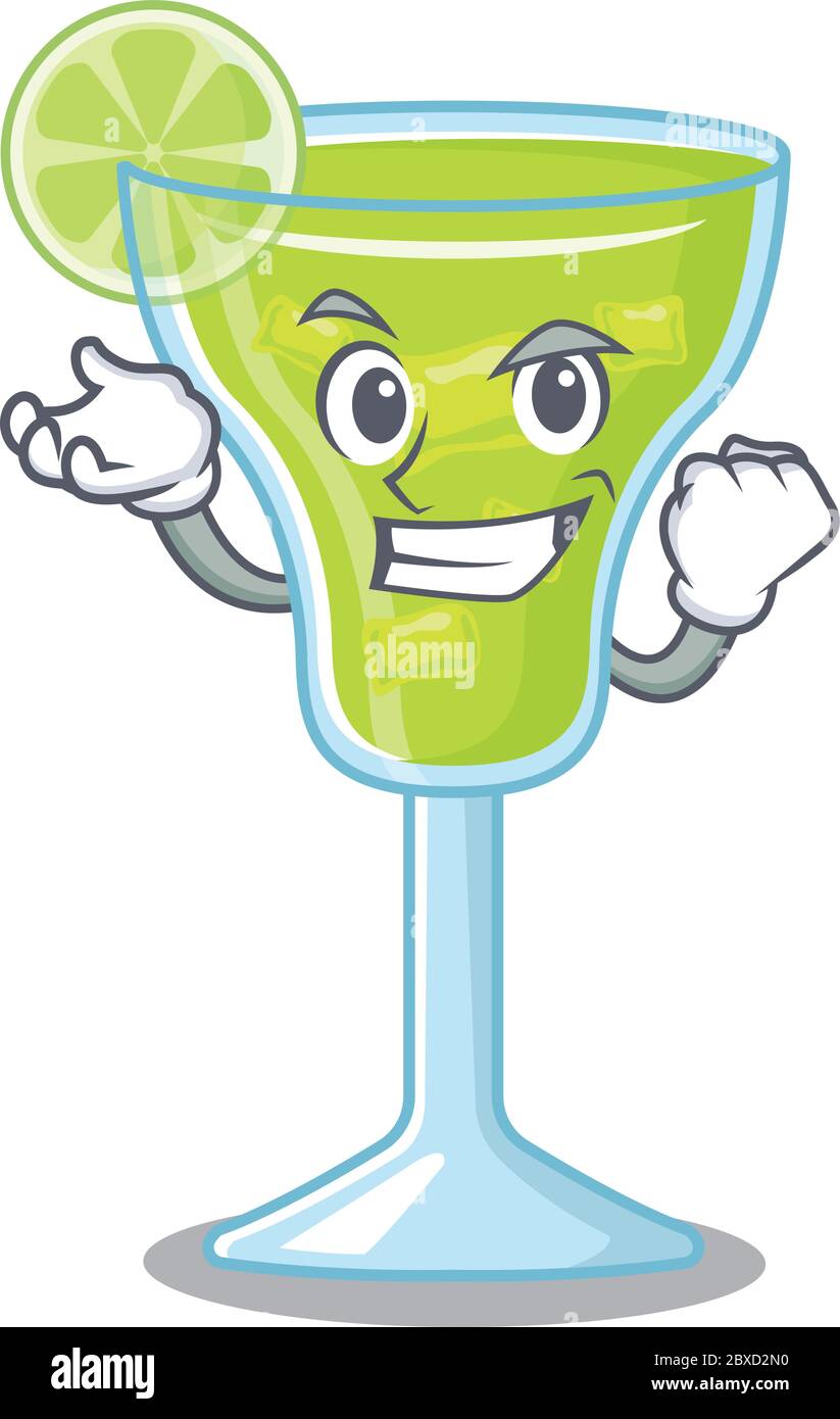Frozen margarita illustration Stock Vector Images - Alamy