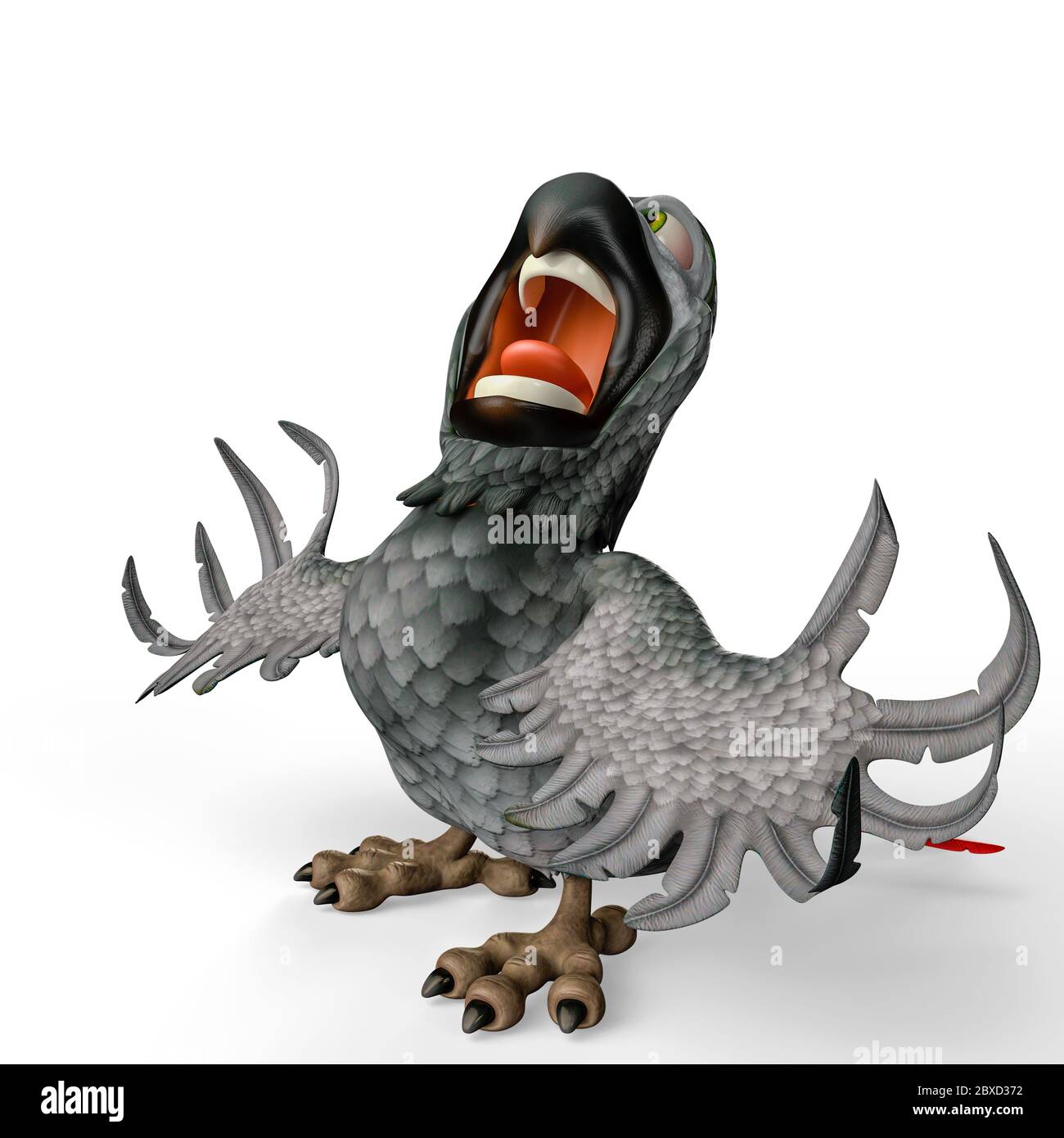 Cartoon singing bird hi-res stock photography and images - Alamy