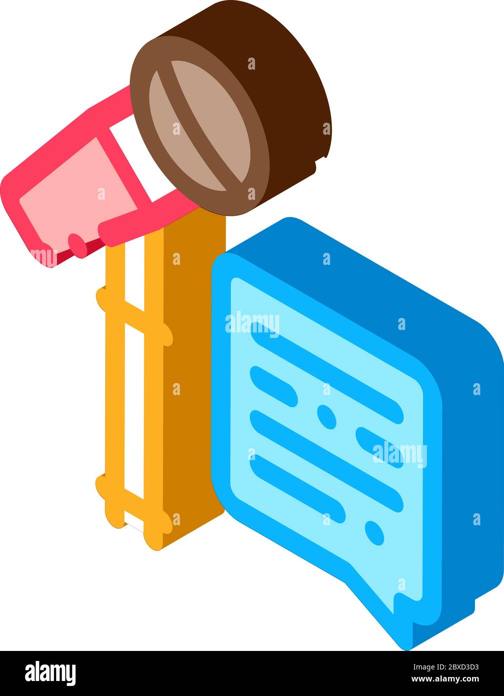 Replica Talking in Microphone Icon Vector Stock Vector Image & Art - Alamy