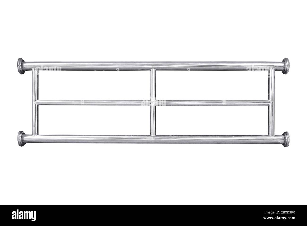 Steel bridge railing Cut Out Stock Images & Pictures - Alamy