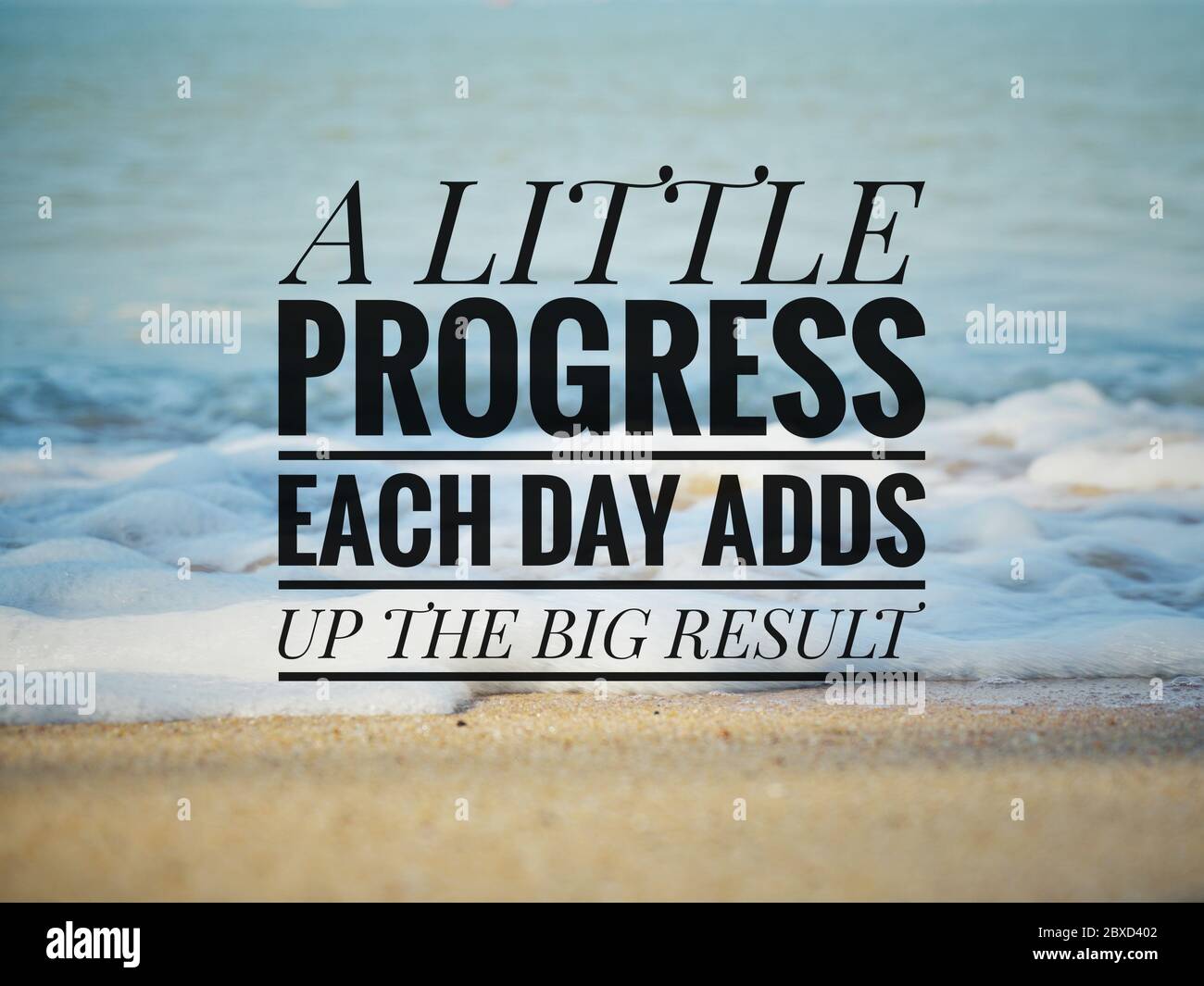 Inspirational motivating quotes on nature background Stock Photo - Alamy