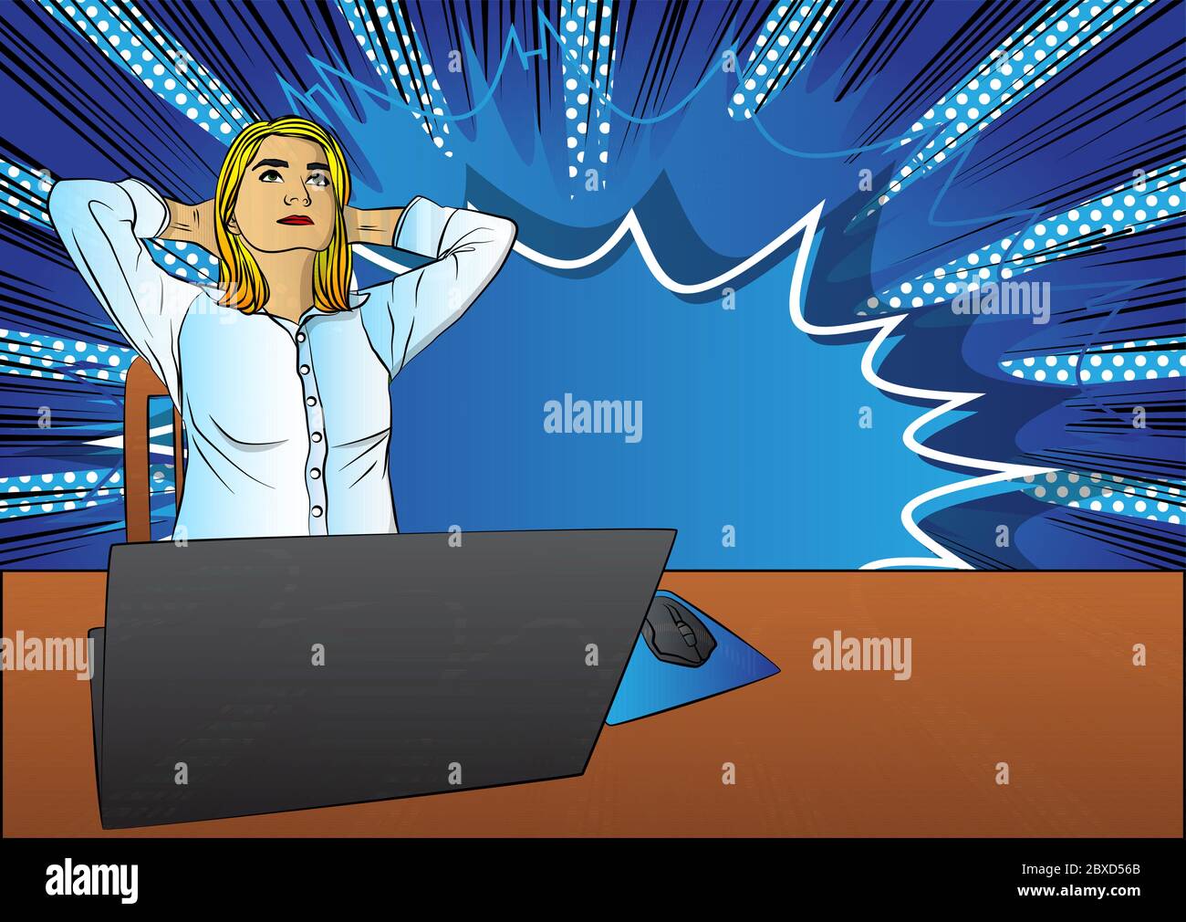 Young self employed Stock Vector Images - Alamy