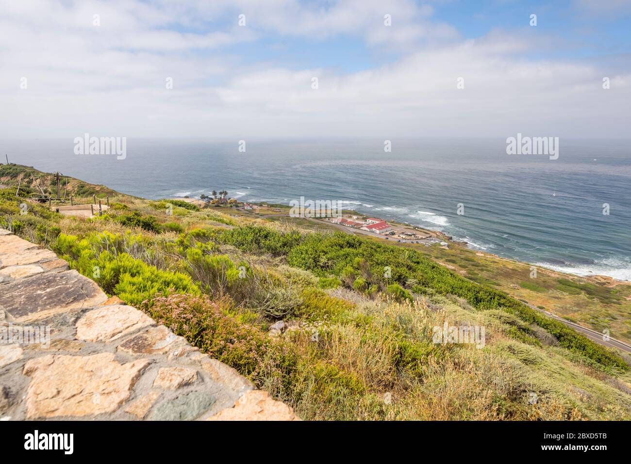Coastal view at the Cabrillo National Monument. San Diego, CA, USA ...
