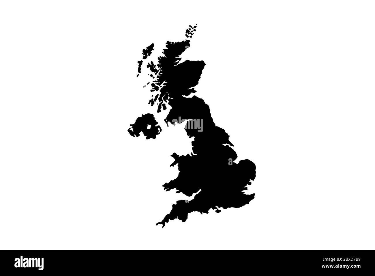 UK or England map with gray tone on white background,illustration ...