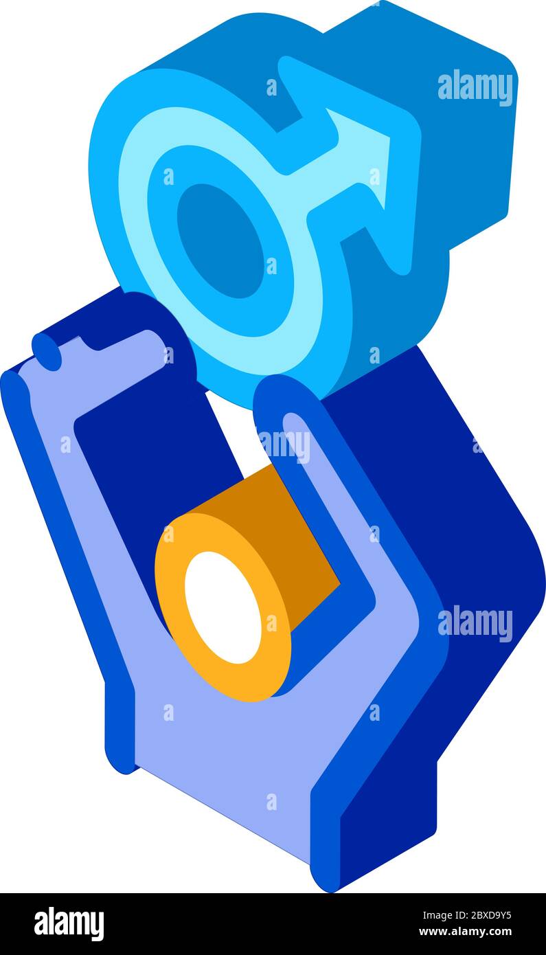 Chief in Family Isometric Icon Vector Illustration Stock Vector Image ...