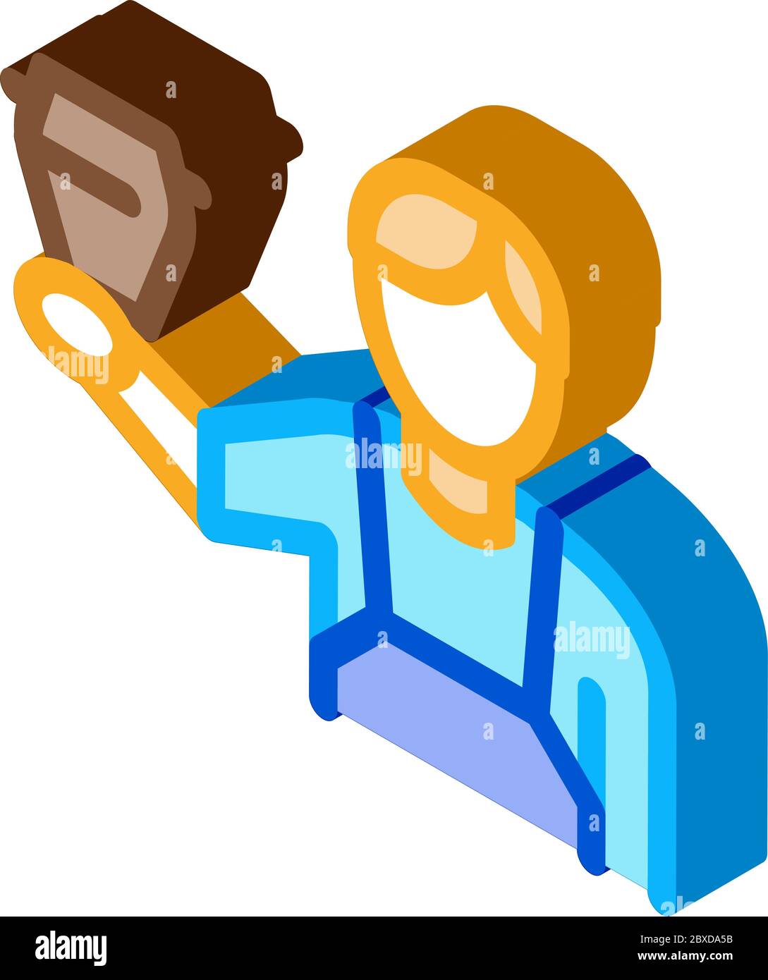 ready-made potter isometric icon vector illustration Stock Vector Image ...