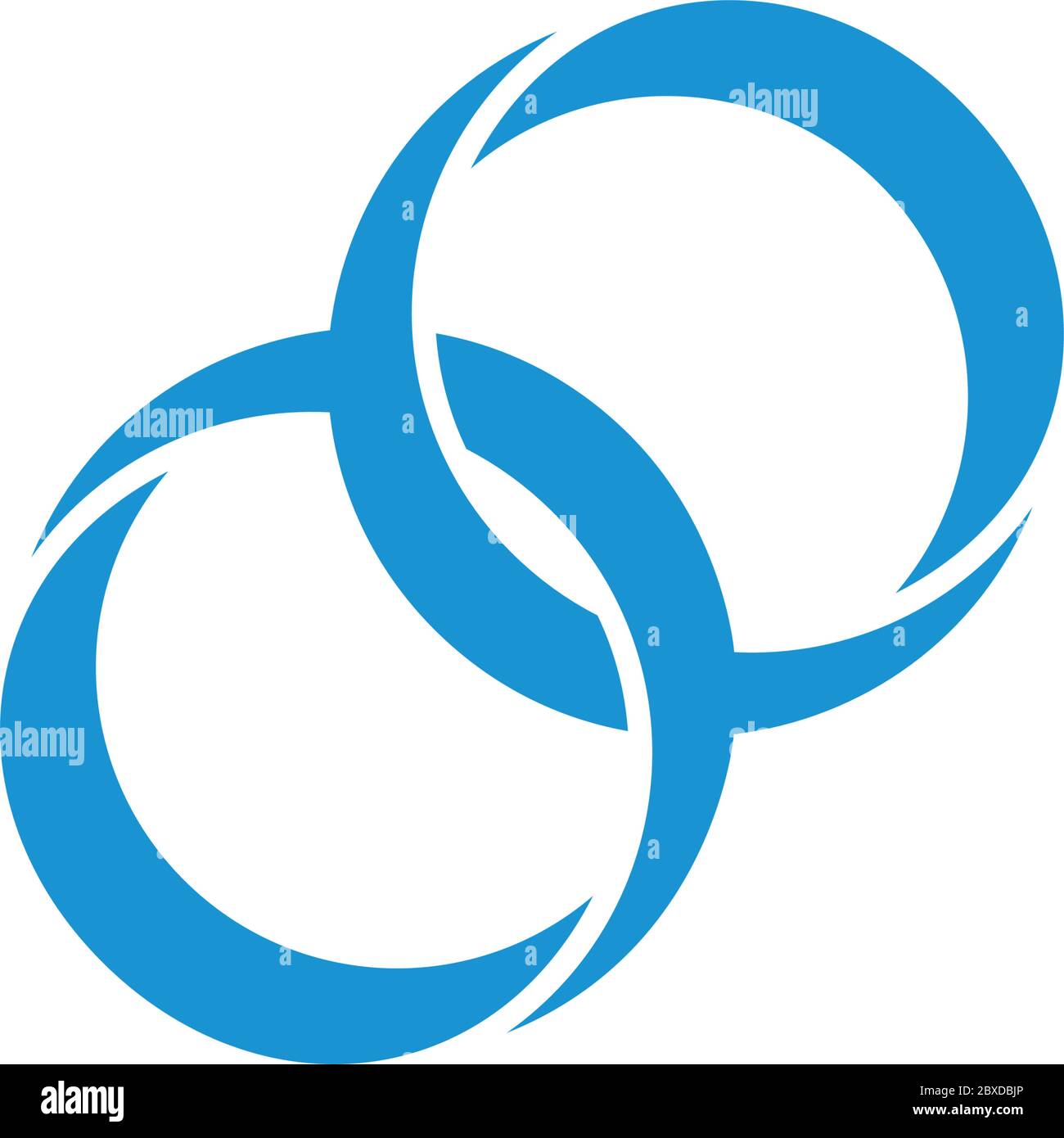 Chain link circle clipart Stock Vector Images - Alamy