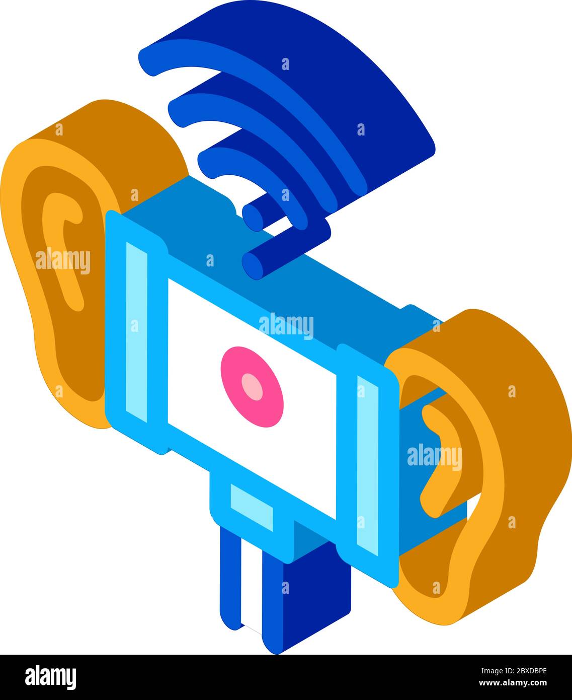 Binaural microphone Stock Vector Images - Alamy