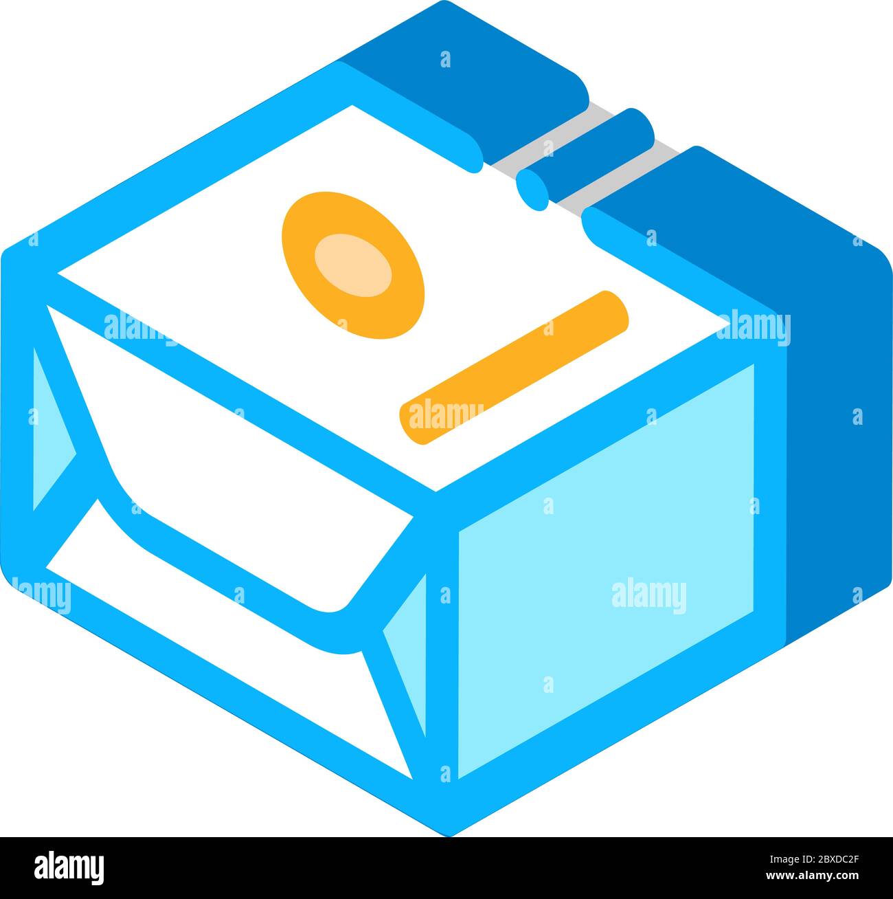 pack of creamy spread isometric icon vector illustration Stock Vector ...