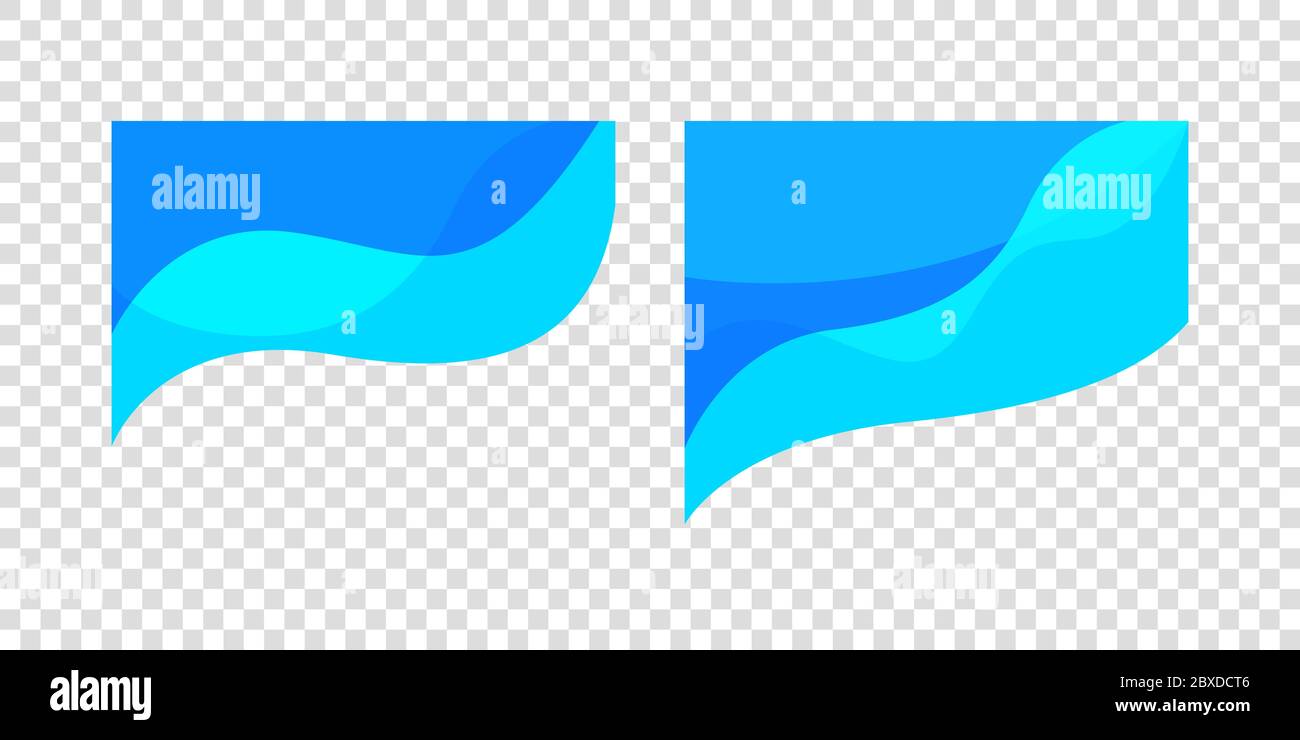 Wavy design element. Decor for brochure, banner, booklet, poster, flyer ...