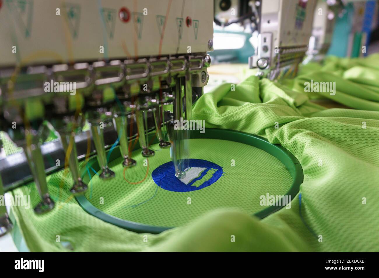 Embroidery machine needle in Textile Industry at Garment Manufacturers ...