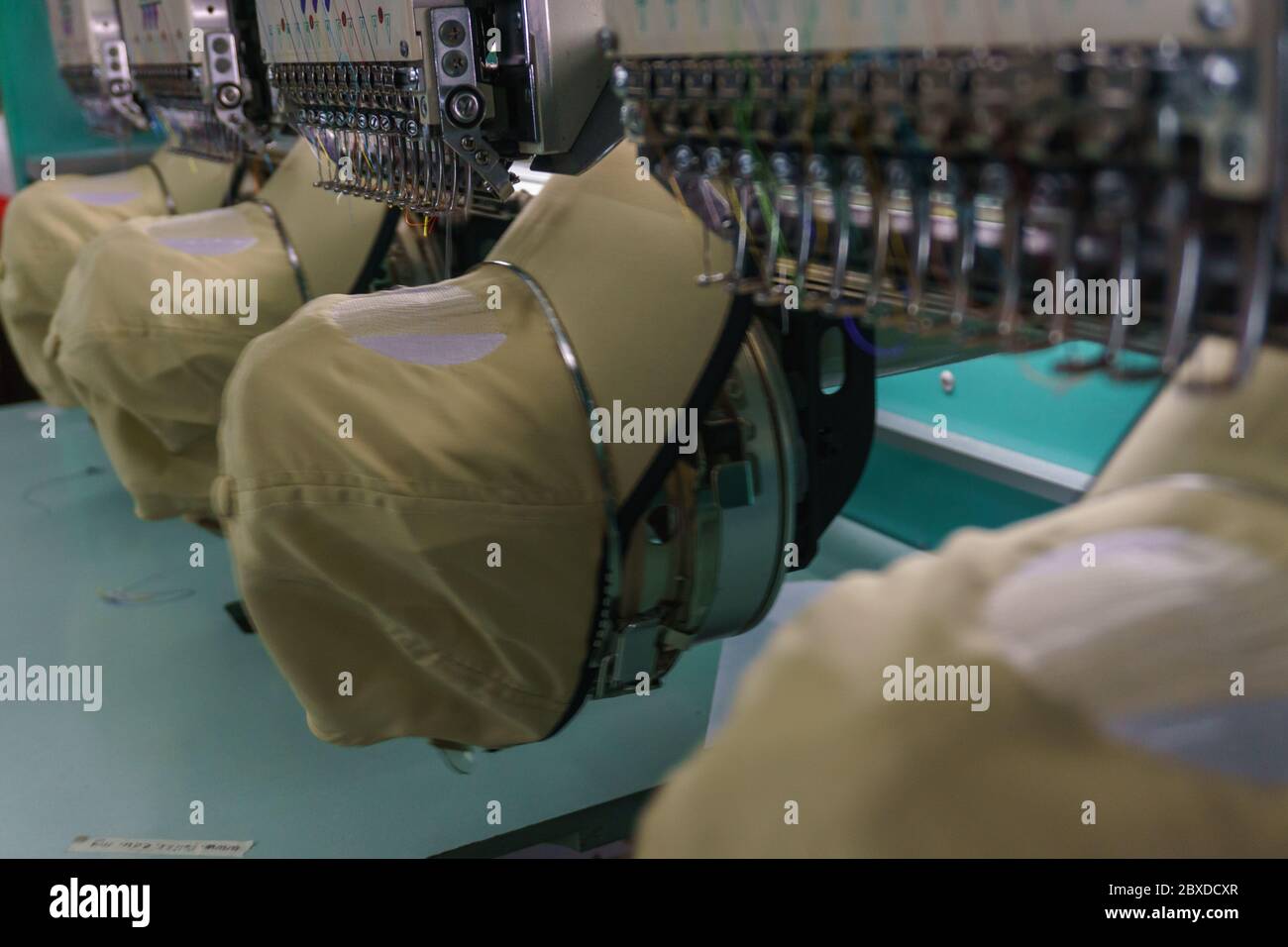 Embroidery machine needle in Textile Industry at Garment Manufacturers ...