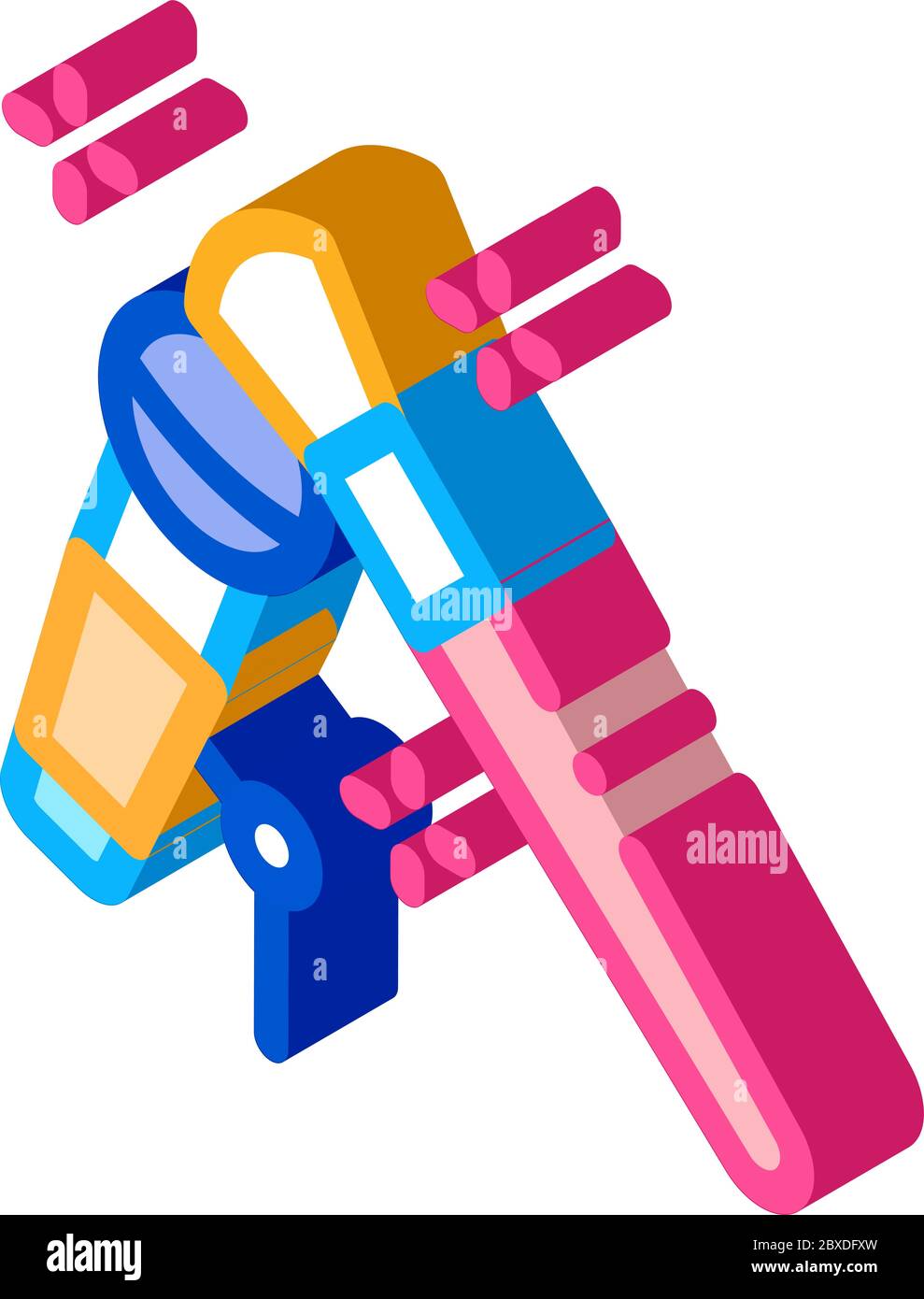 Microphone Check Isometric Icon Vector Illustration Stock Vector Image ...