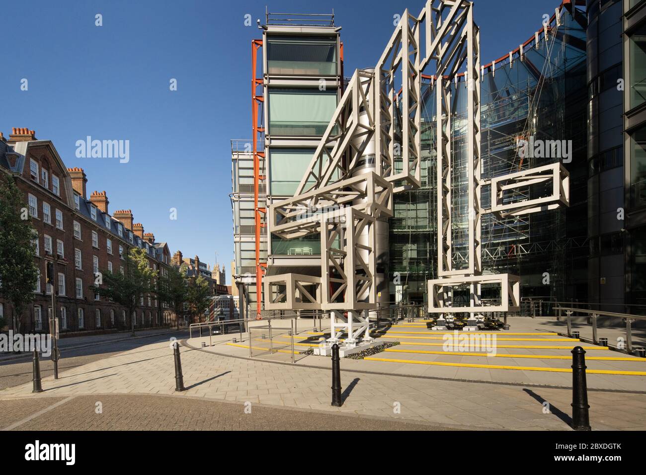 Channel 4 headquarter office building during UK coronavirus lockdown ...