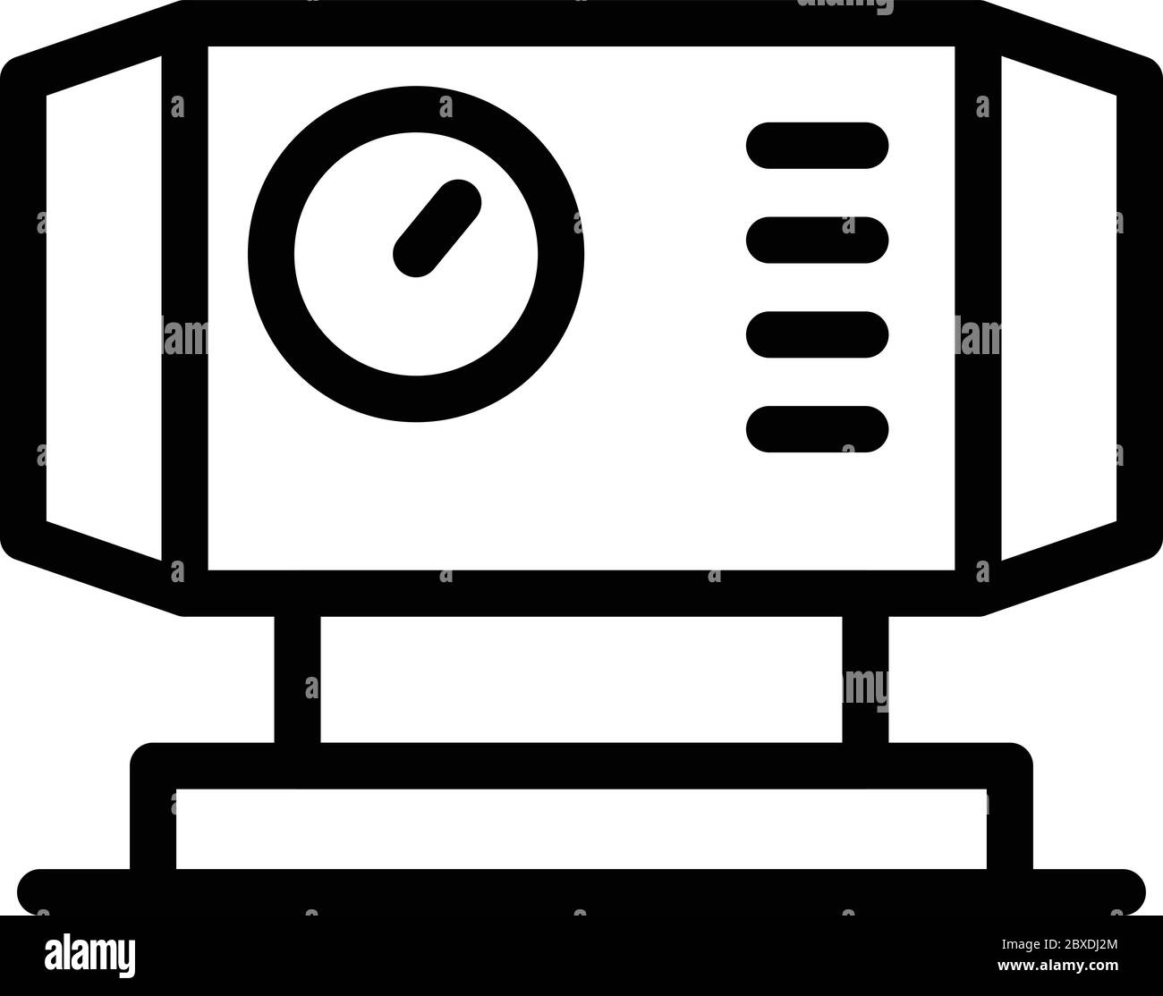 Car air compressor icon, outline style Stock Vector Image & Art - Alamy