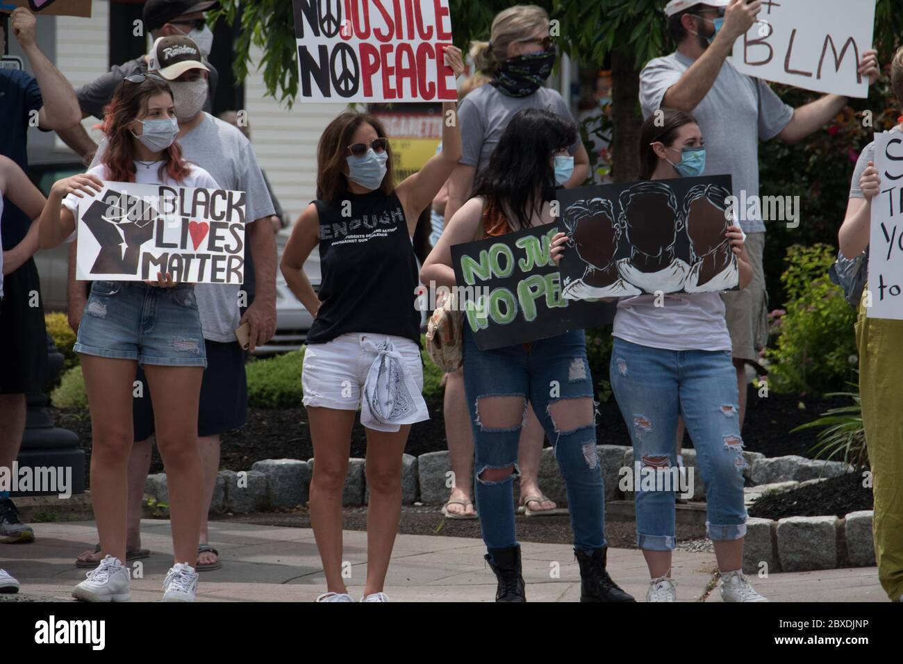 06 June 2020 - Newtown, Pennsylvania, USA - BLM, Black Lives Matter ...