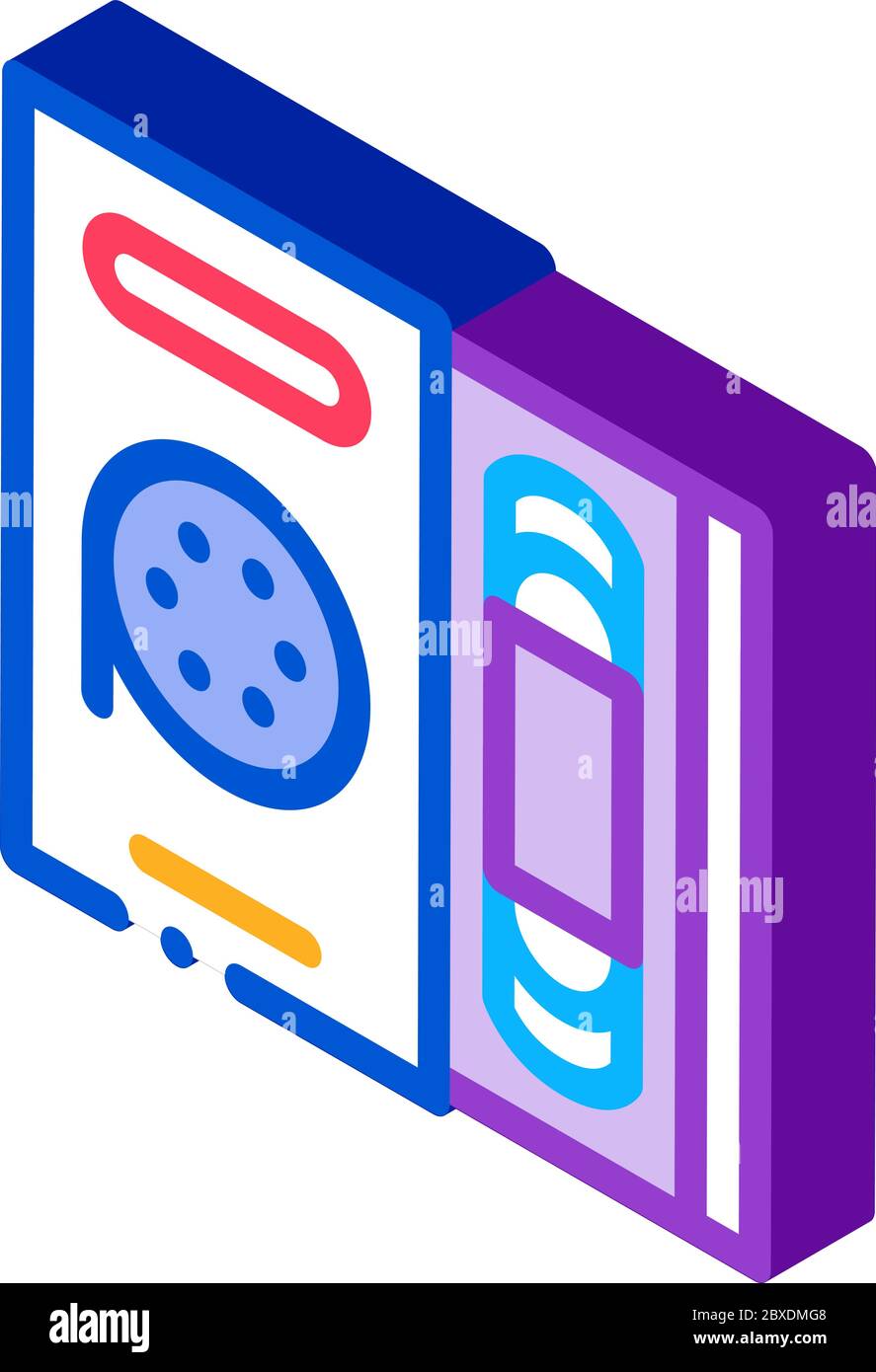 record player isometric icon vector illustration Stock Vector Image ...