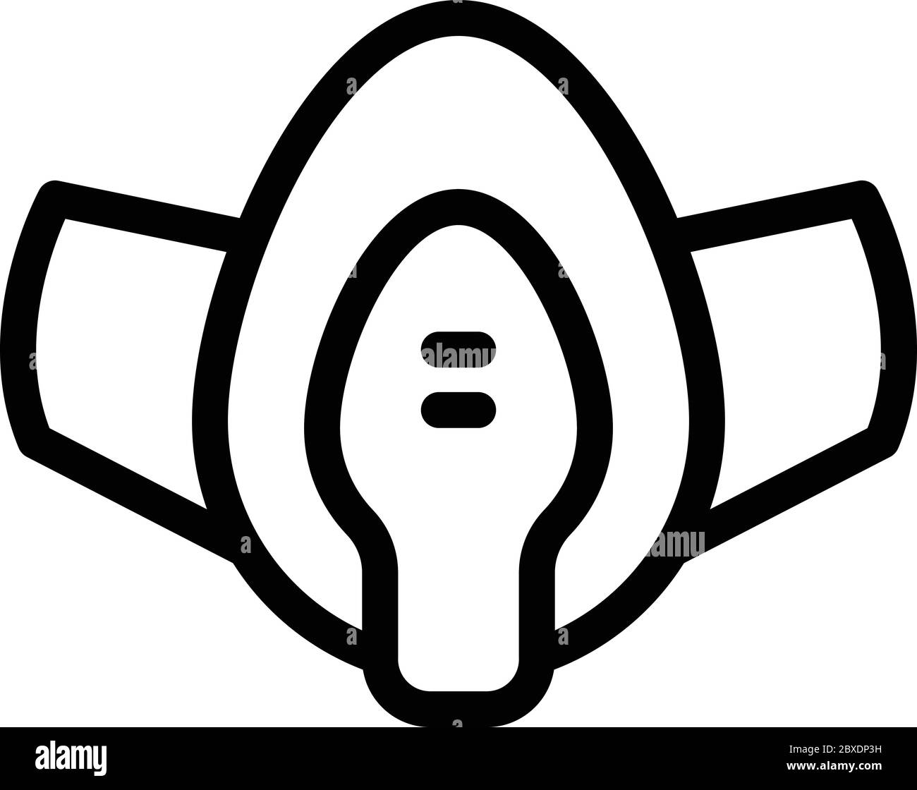Oxygen mask icon, outline style Stock Vector Image & Art - Alamy