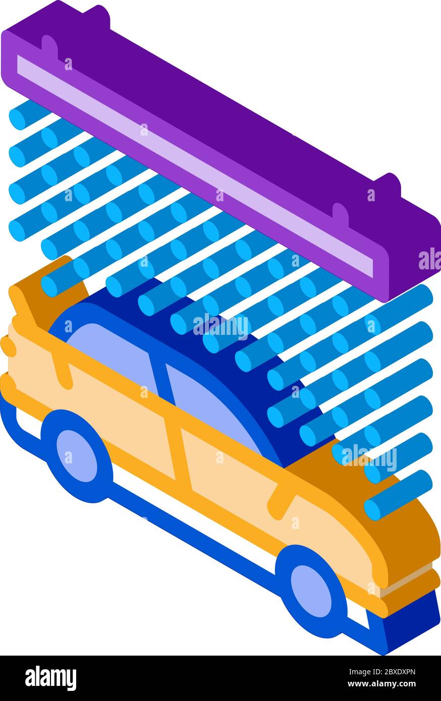 Continuous spray Cut Out Stock Images & Pictures - Alamy