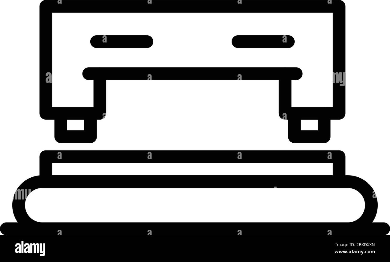 Office hole punch icon, outline style Stock Vector Image & Art - Alamy