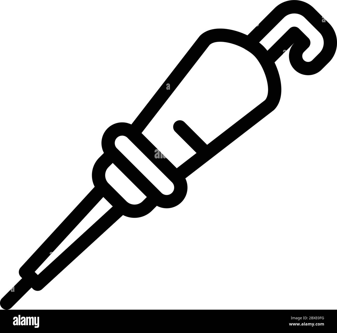 Solder tool icon, outline style Stock Vector Image & Art - Alamy