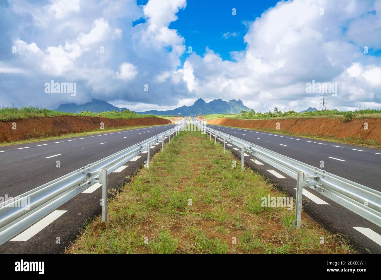 highway of the republic of Mauritius,Africa Stock Photo - Alamy
