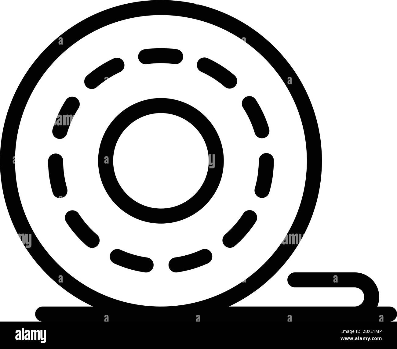 Cellophane tape roll icon, outline style Stock Vector Image & Art - Alamy