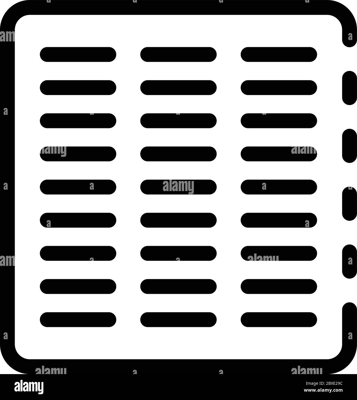 Air louver Stock Vector Images - Alamy