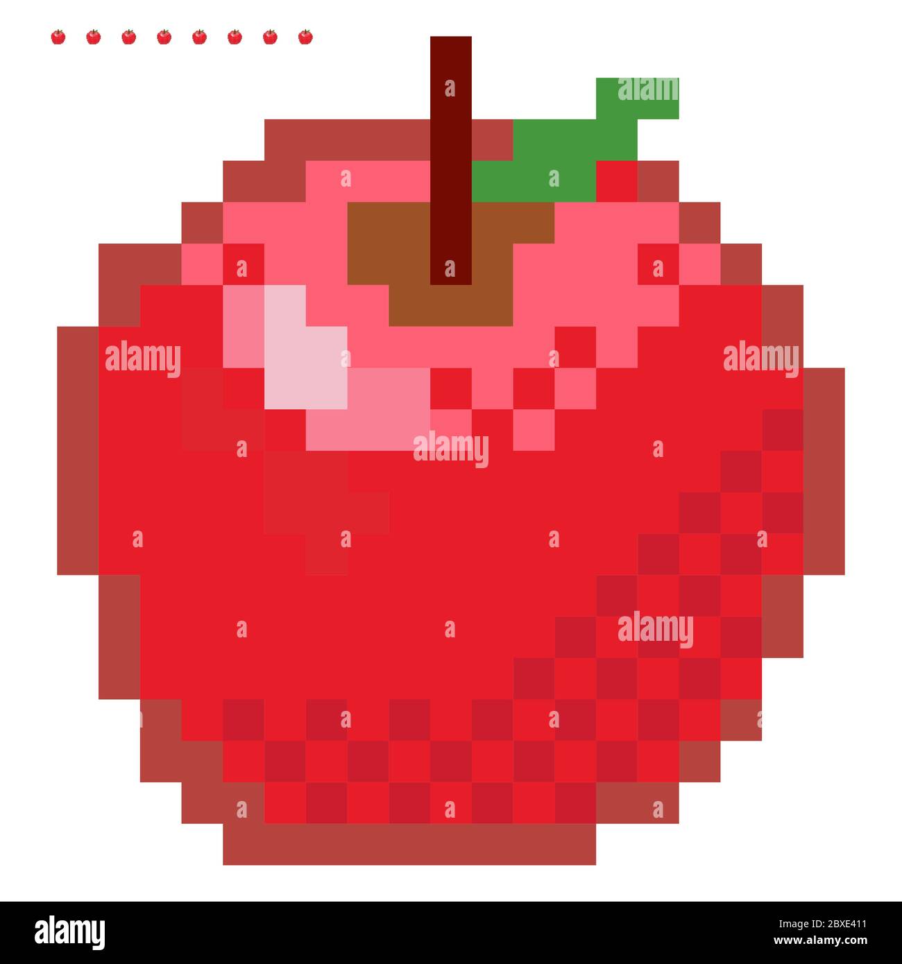 Apple Logo Isolated Stock Vector Images - Alamy