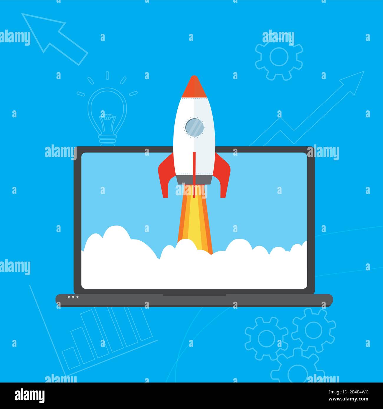 Start screen Stock Vector Images - Alamy