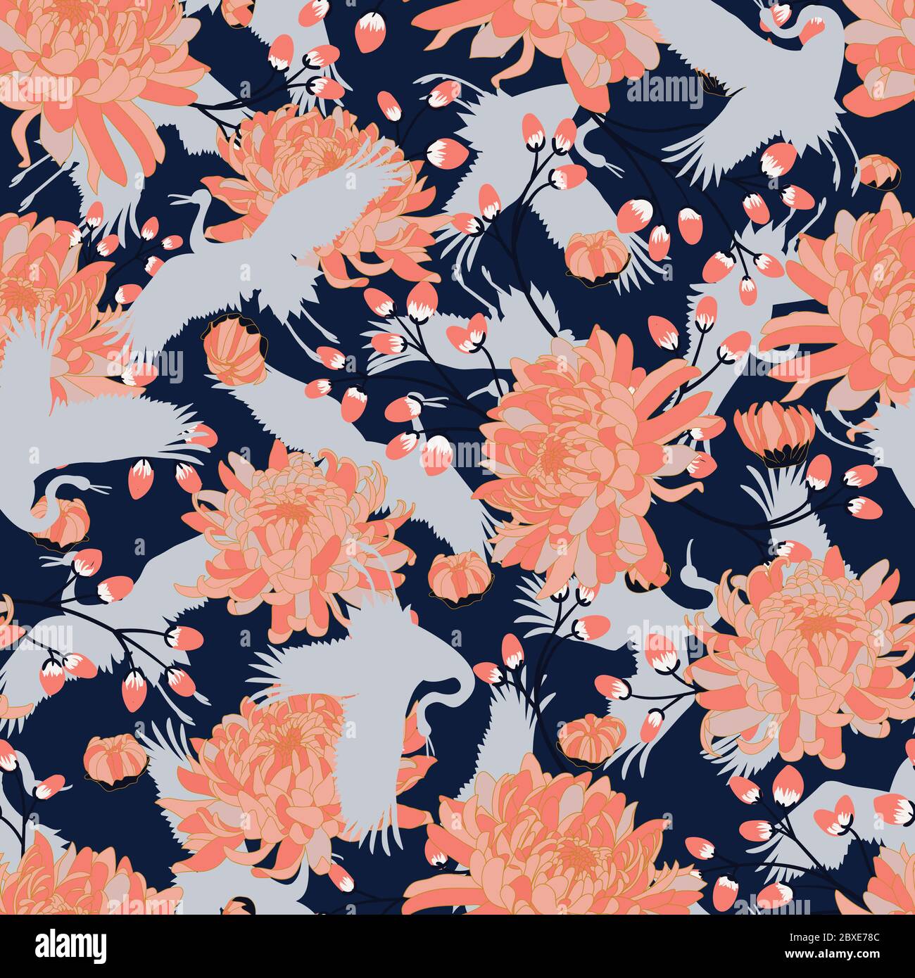 Seamless Japanese Pattern