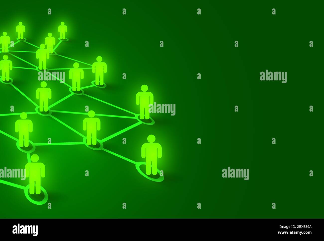Connecting people. Social network concept. Bright background. Vector ... Connecting people. Social network concept. Bright background. Vector ...