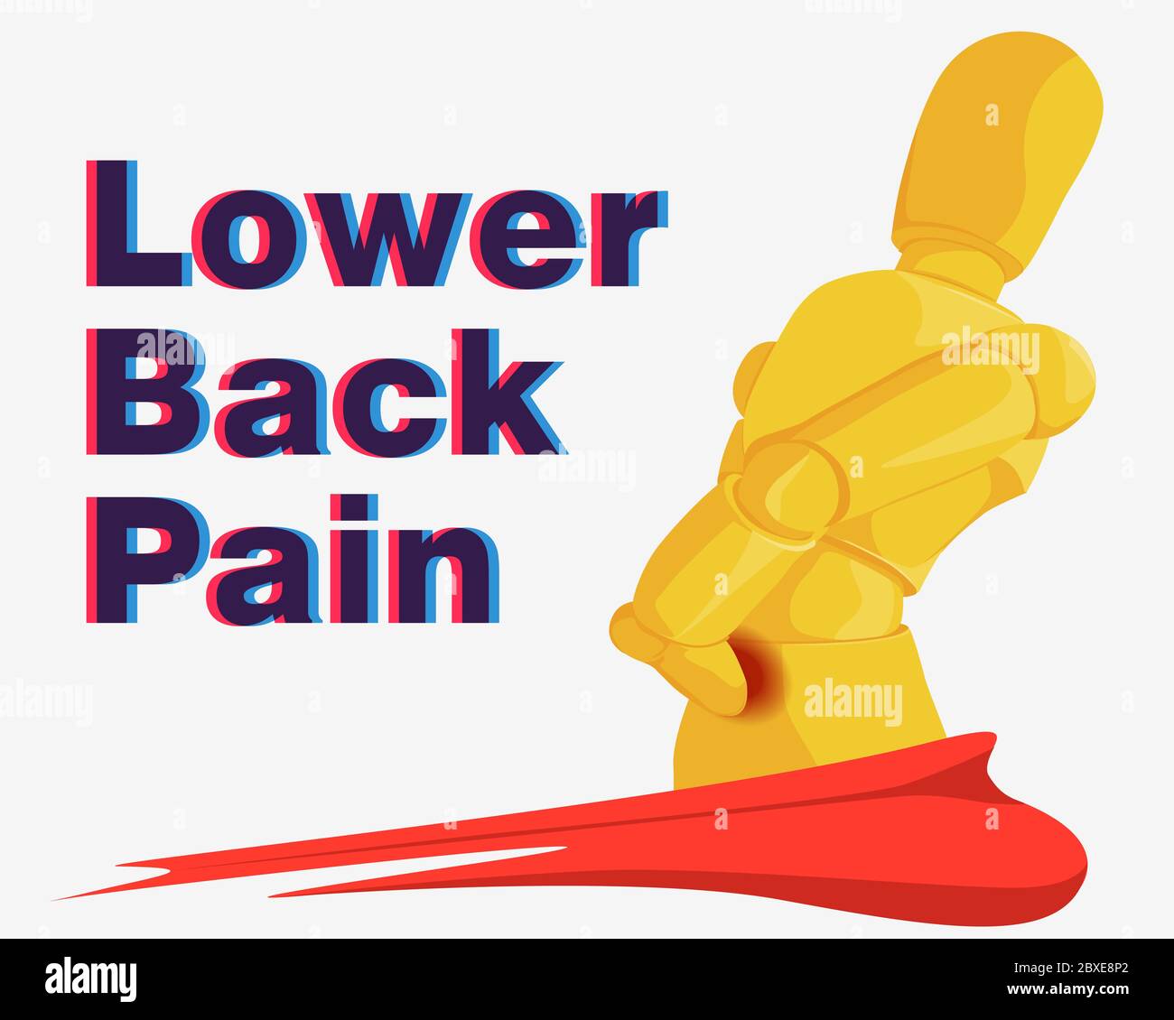 Sciatica Stock Vector Images - Alamy