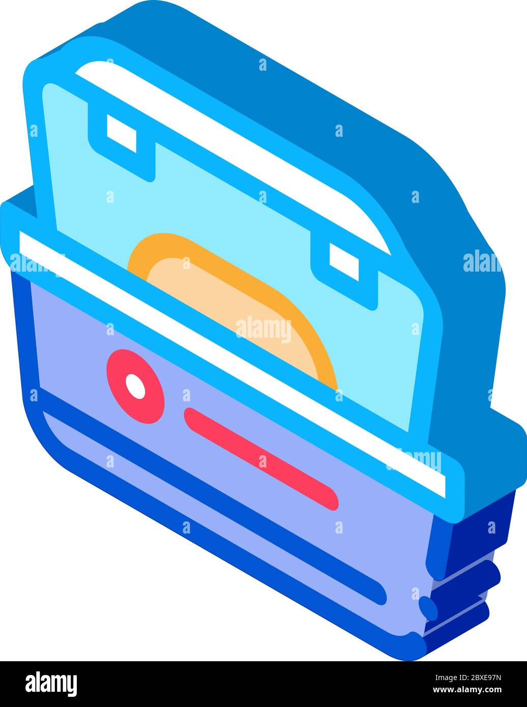boxes trays isometric icon vector illustration Stock Vector Image & Art ...