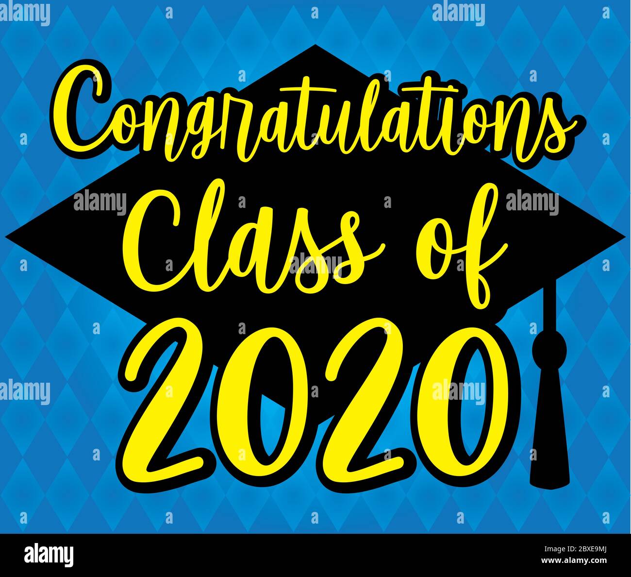 Congratulations Class of 2020 Banner Stock Photo - Alamy