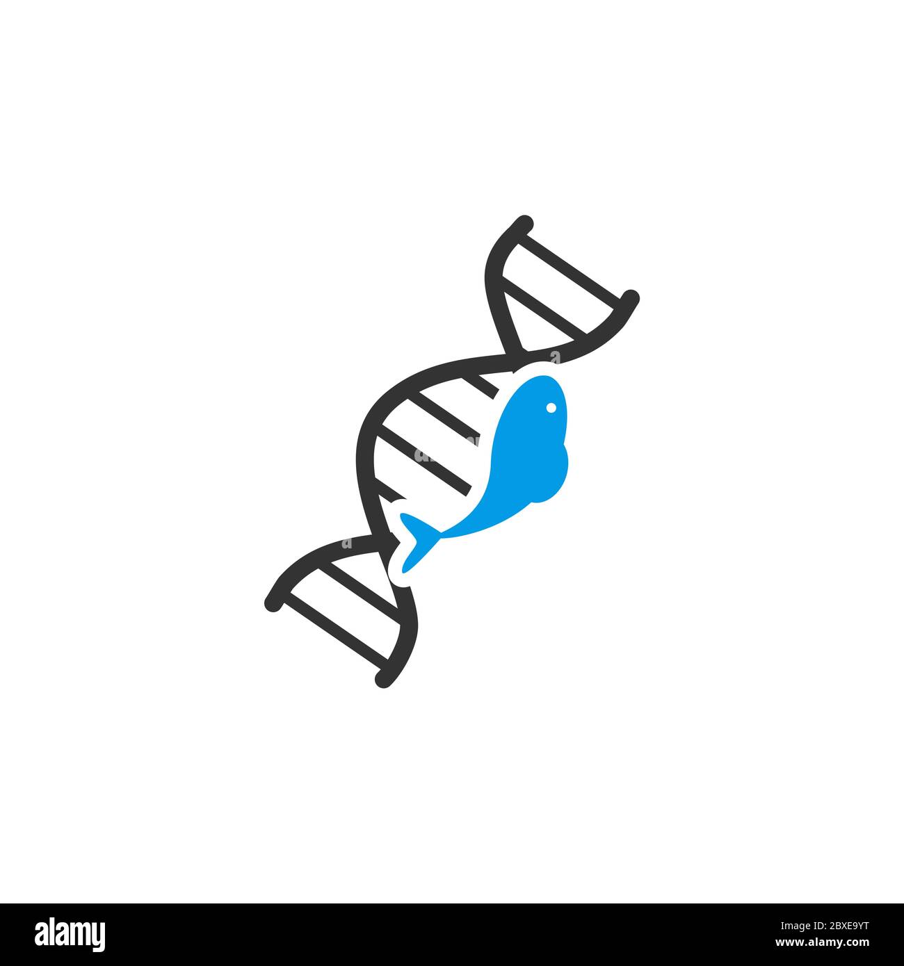 fish dna vector design template illustration Stock Vector Image & Art ...