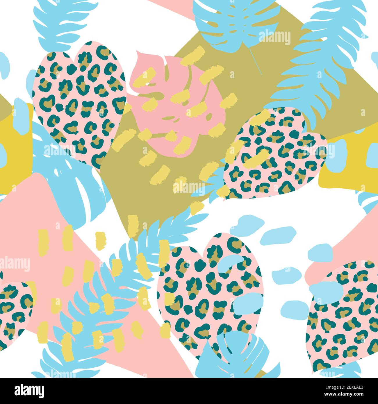 Animal texture collage Stock Vector Images - Alamy