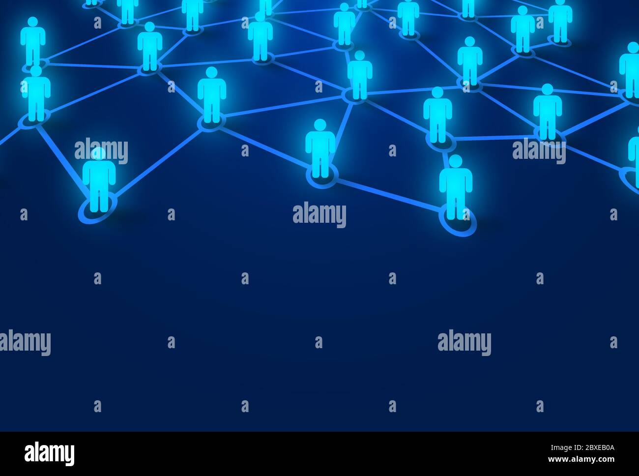 Connecting people. Social network concept. Bright background. Vector ...