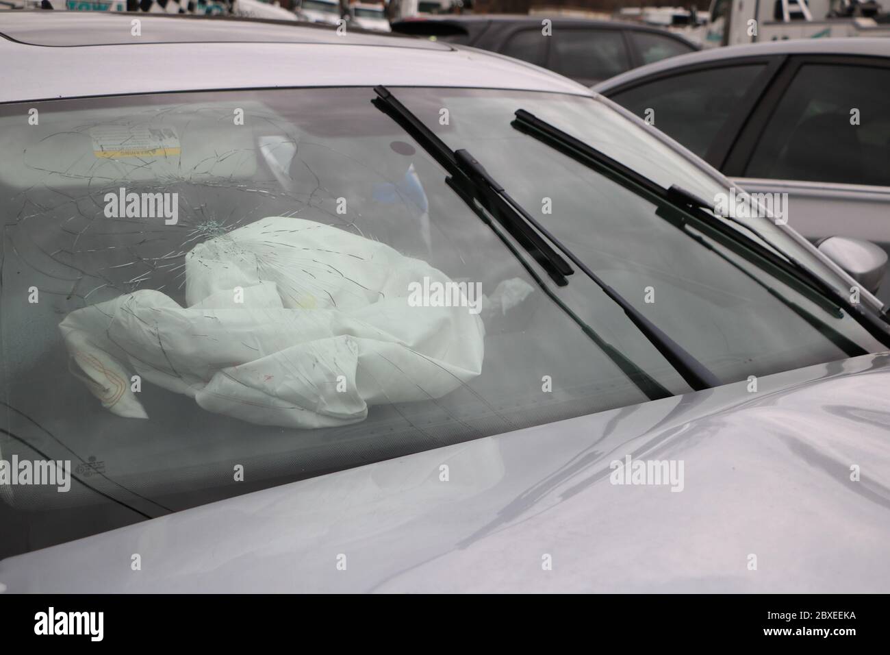 Broken shattered destroyed end break High Resolution Stock Photography ...