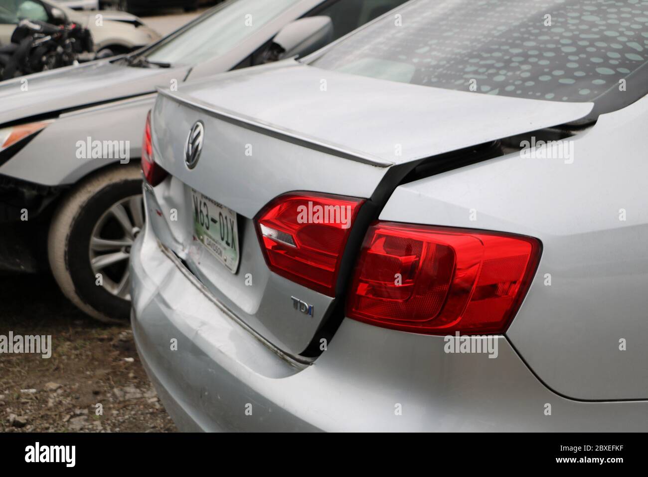 Smashed trunk hi-res stock photography and images - Alamy