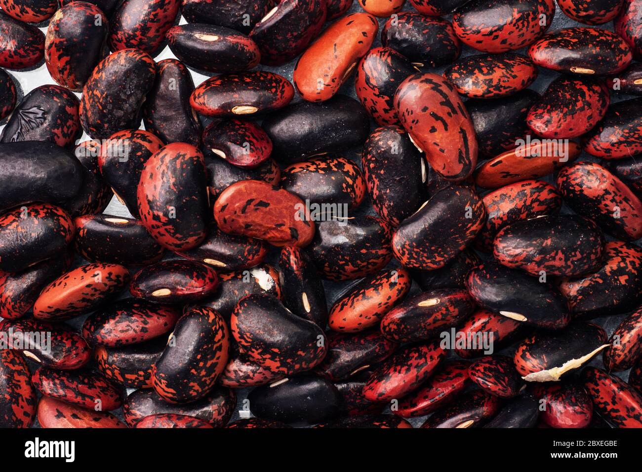 The natural texture of dry beans. Background of decorative bean seeds ...