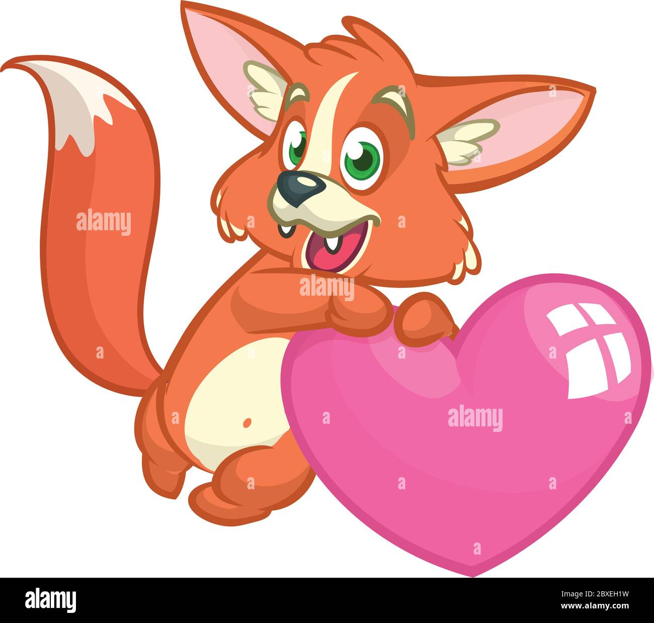 Little red flying fox Stock Vector Images - Alamy
