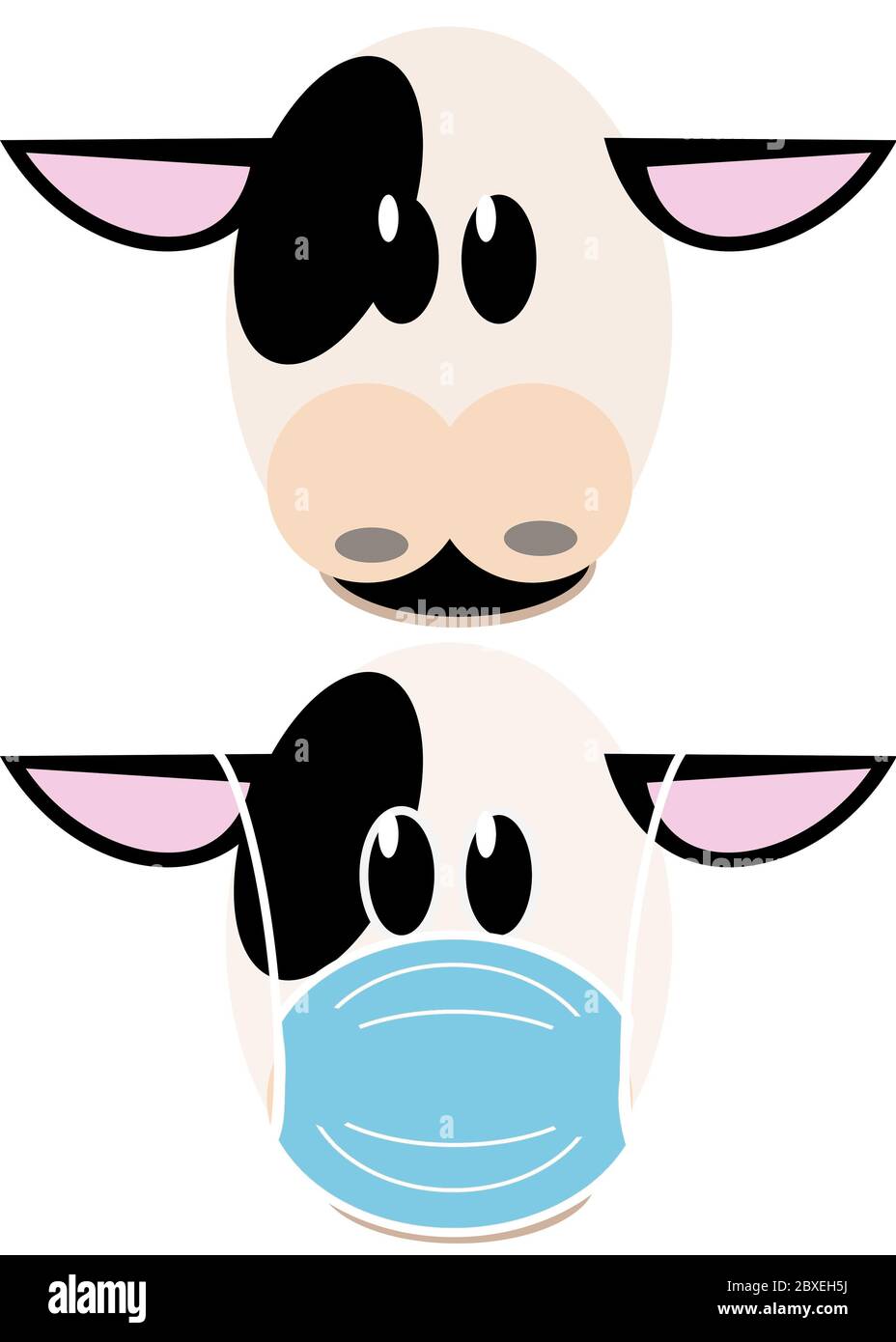 Cow dairy cattle cows Cut Out Stock Images & Pictures - Alamy