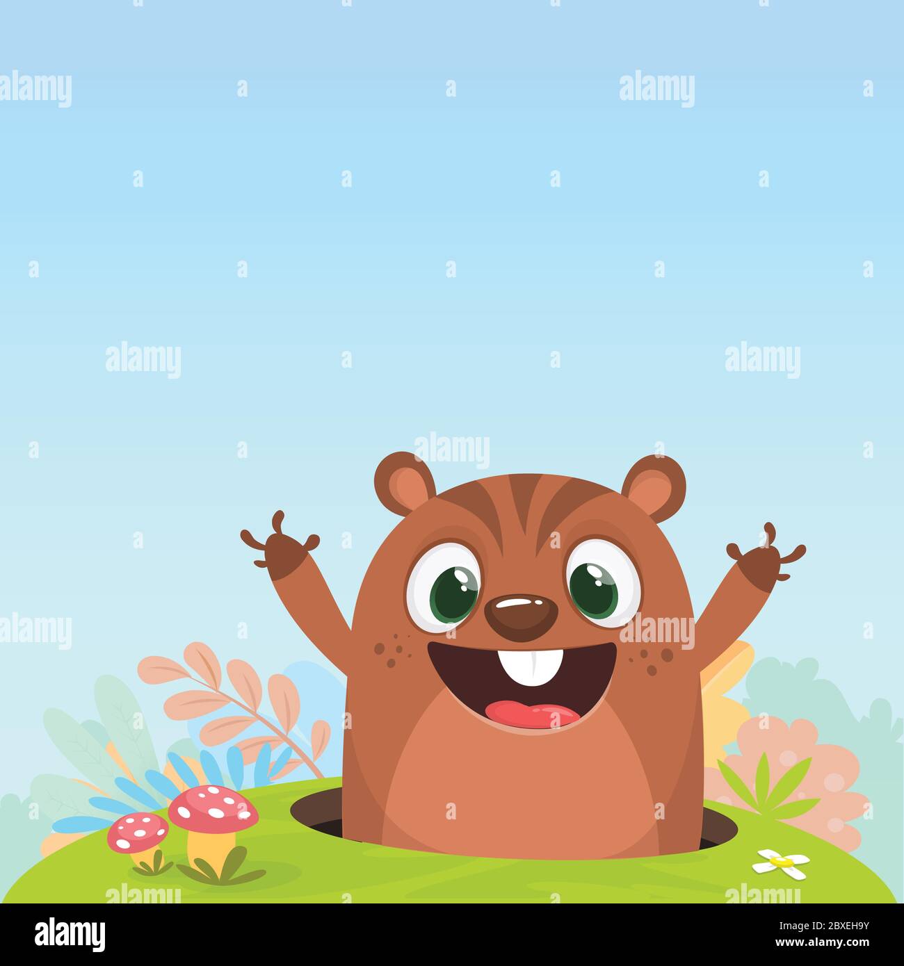 Hands in hole Stock Vector Images - Alamy