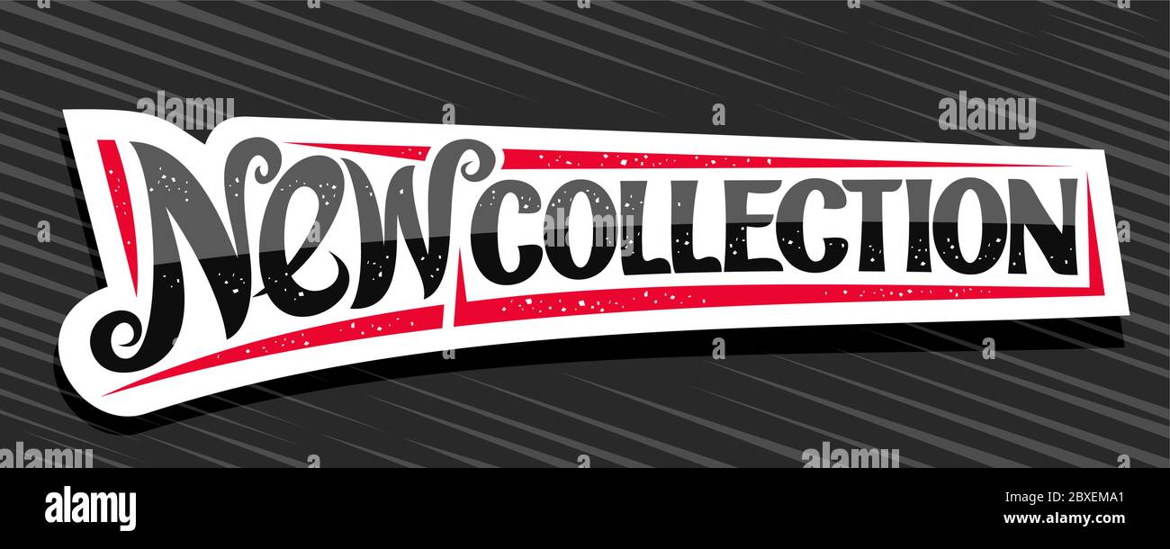New collection logo hi-res stock photography and images - Alamy
