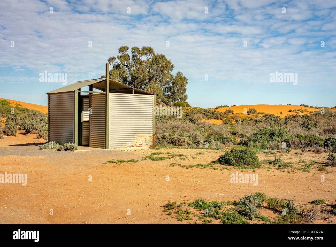 Rustic public toilet in outback Australia Stock Photo - Alamy