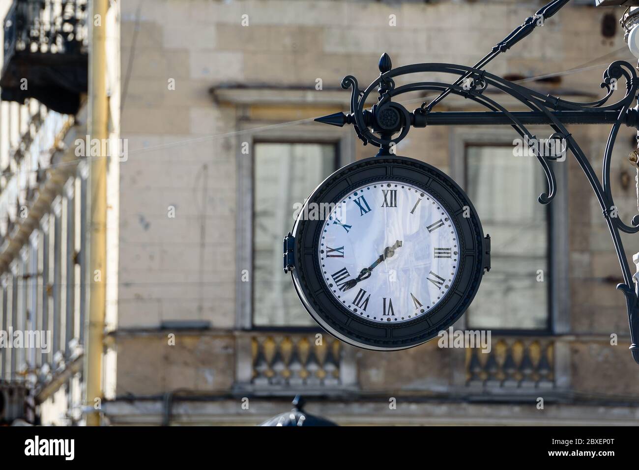 Wall Mounted Clocks High Resolution Stock Photography and Images - Alamy