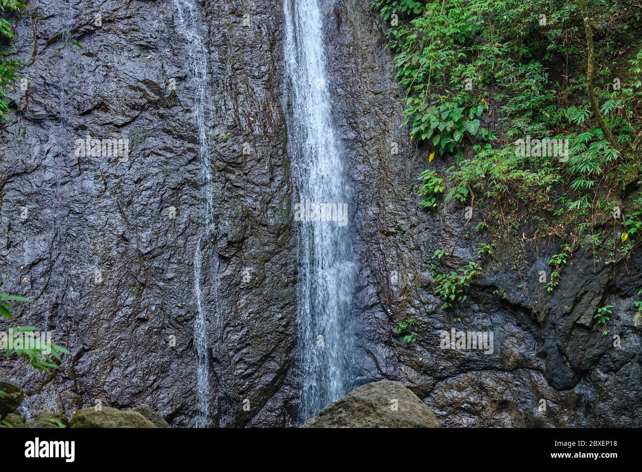Waterfalls on the island of Panay Philippines Stock Photo - Alamy