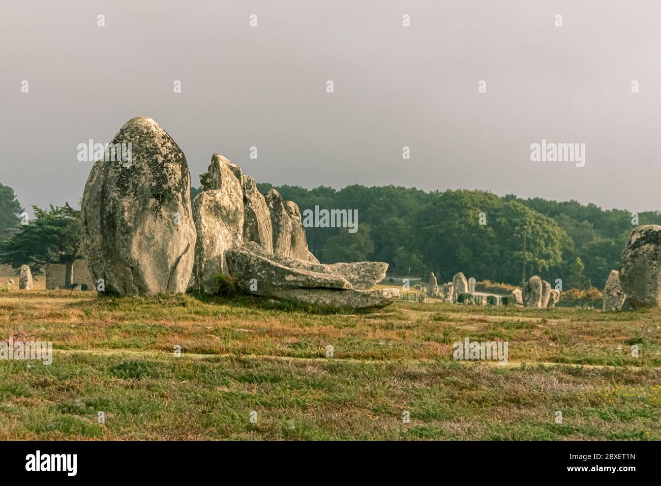 Carnac megalithic region hi-res stock photography and images - Alamy
